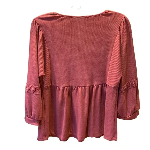 Zac & Rachel | Tops | Zac Rachel Rust Colored Top S | Poshmark